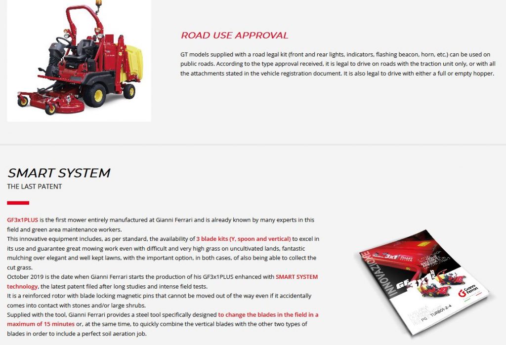 Gianni Ferrari GT - Remote Control Slope Mowers